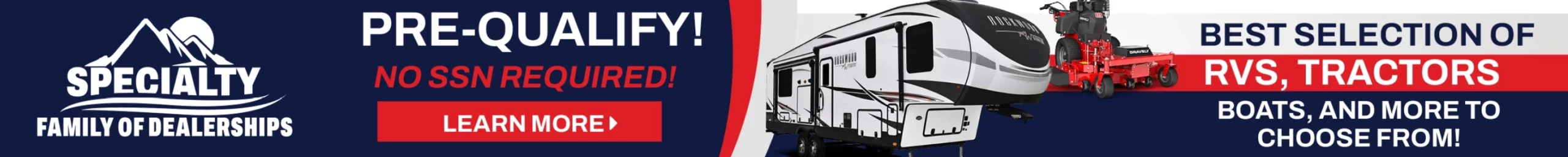 Shop Inventory | RVs for Sale | Specialty RV Sales